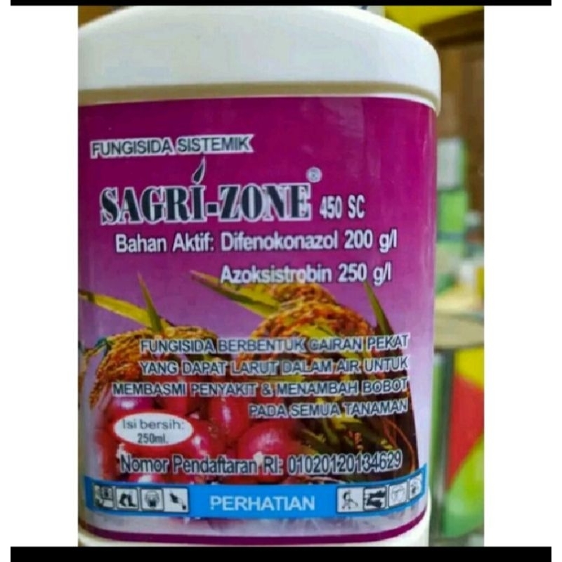 Jual obat pertanian fungisida SAGRI-ZONE lama 250ml | Shopee Indonesia