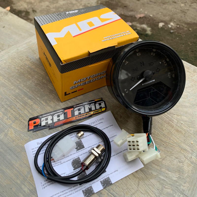 Jual SPIDO SPEEDOMETER LED DIGITAL SENSOR SPIDO METER LED DIGITAL BABON ...