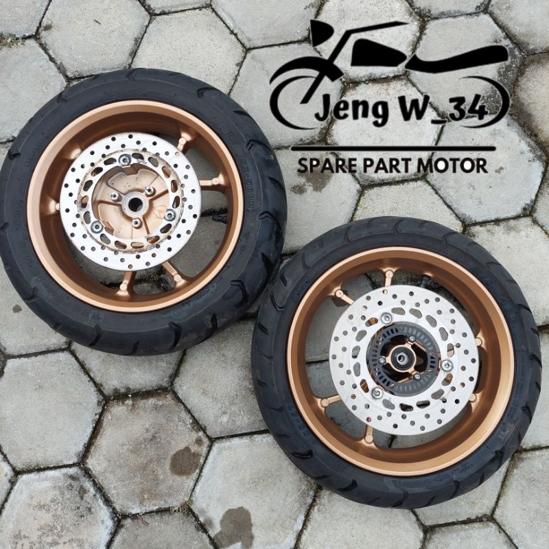 Jual VELG RODA BAN RACING FULLSET ALL NEW NMAX 155 ORIGINAL | Shopee ...