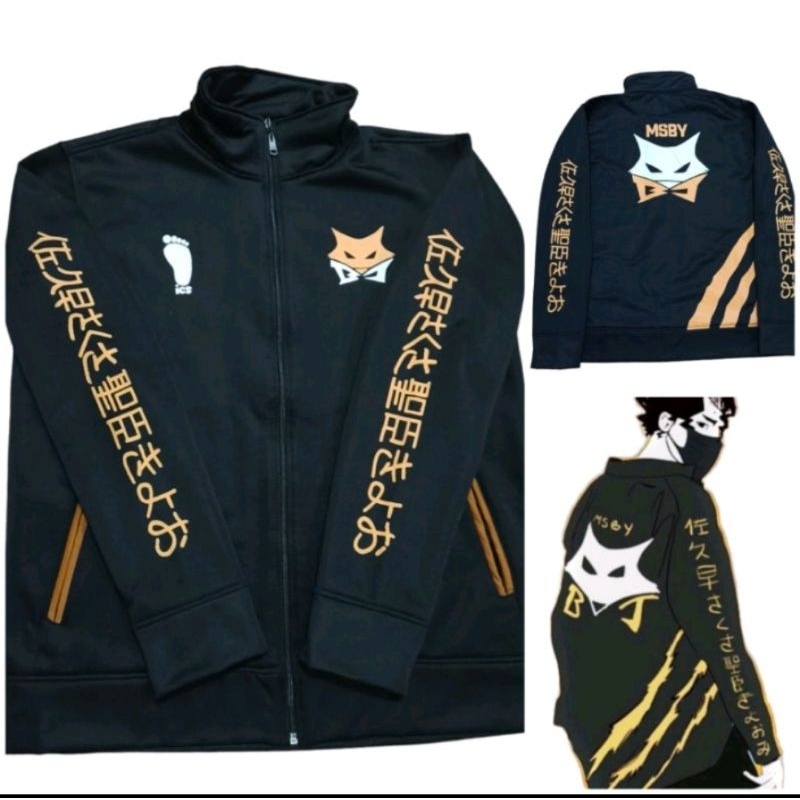 Jual haikyuu karasuno ics jaket anime haikyuu/inarizaki/nekoma ...