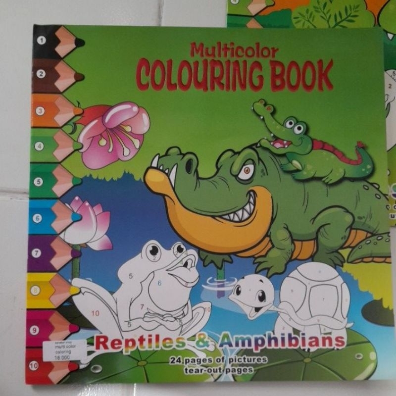 Jual colouring book multicolor buku mewarna | Shopee Indonesia