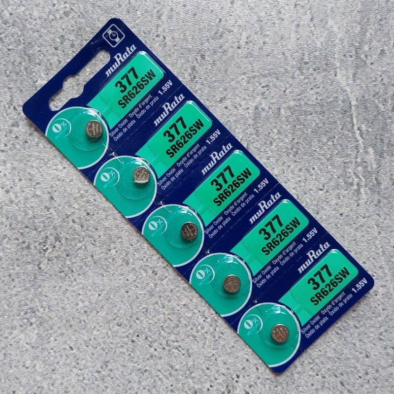 Jual Baterai SR626SW 377 Sony/Murata Original battrey 626 377 sony ...