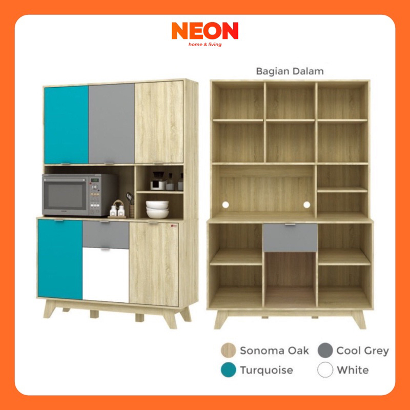 Jual Lemari Kitchen Set Minimalis | Kabinet Dapur | Rak Dapur Makassar ...