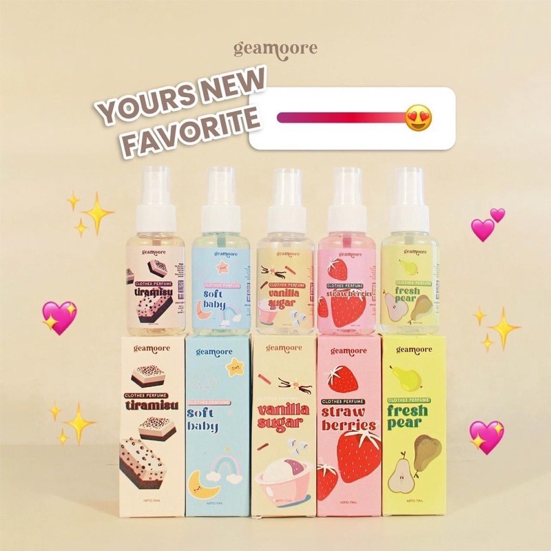 Jual (READY‼️) Geamoore Clothes Parfume Parfum Clothes Wangi By ...
