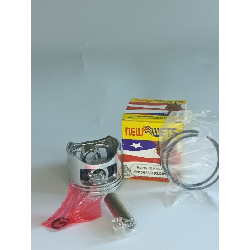 Jual PISTON SINSO KECIL NEW WETS SATU SET 52 CC | Shopee Indonesia