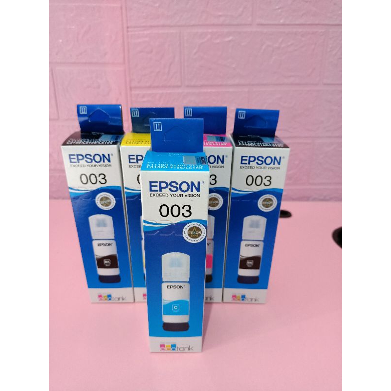 Jual Tinta Epson 003 Cyan (BIRU) | Shopee Indonesia
