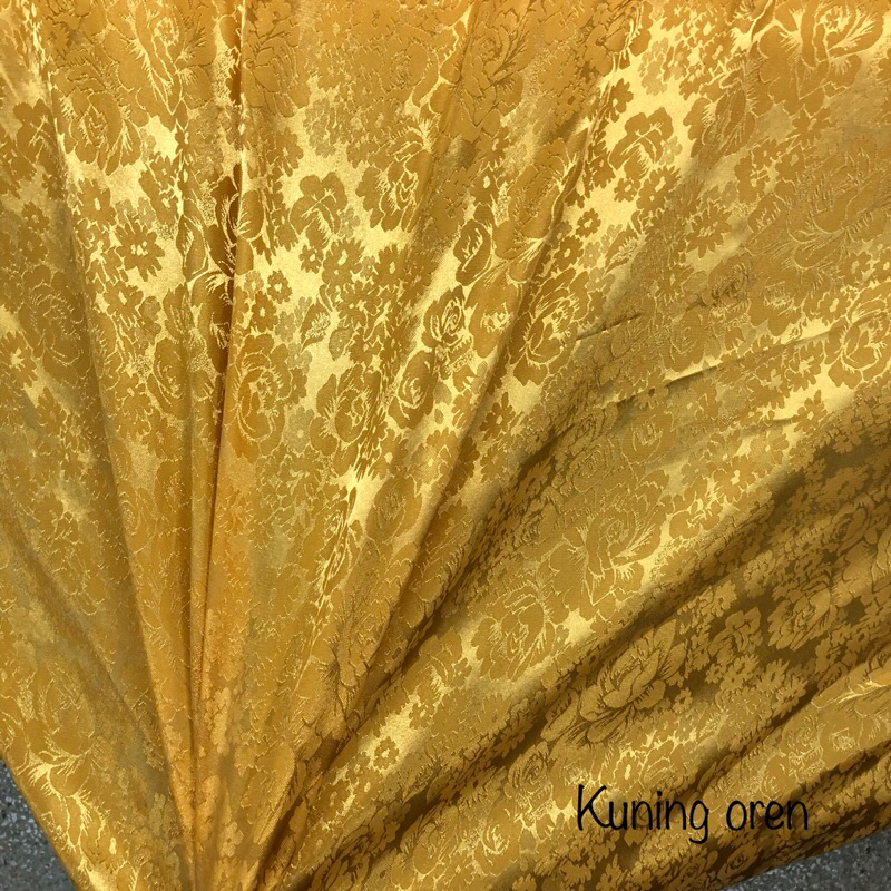 Jual Kain Jaguard Jaquard Jacqard Jacquard Silk Silky Semi Sutra ...