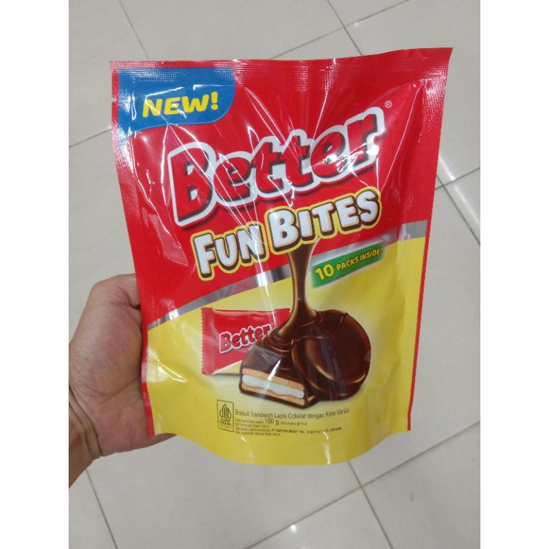 Jual Better Fun Bites 100g | Shopee Indonesia