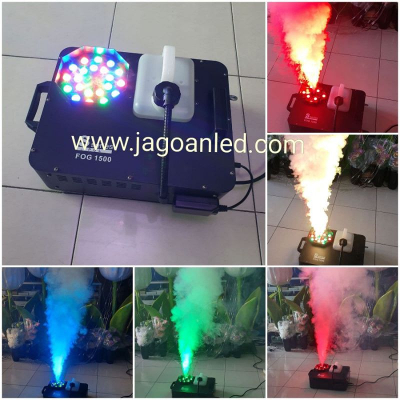Jual Mesin Asap 1500W / Smoke Machine FOG 1500 RGB 21 LED | Shopee ...