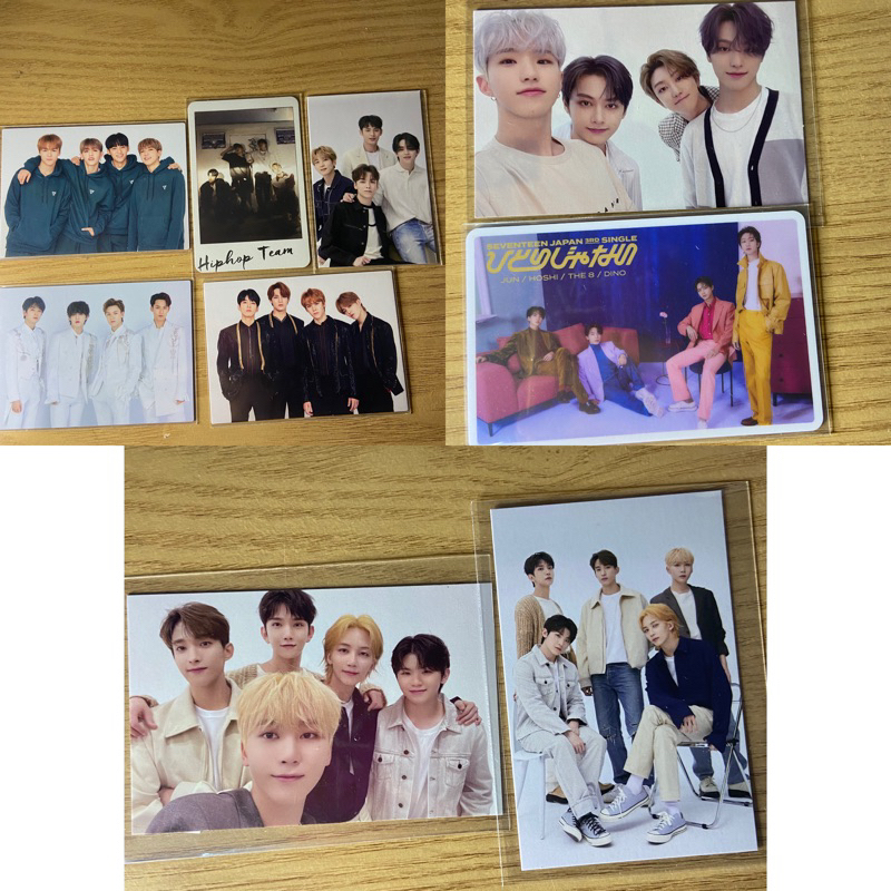 Jual Seventeen Unit Photocard set | Shopee Indonesia