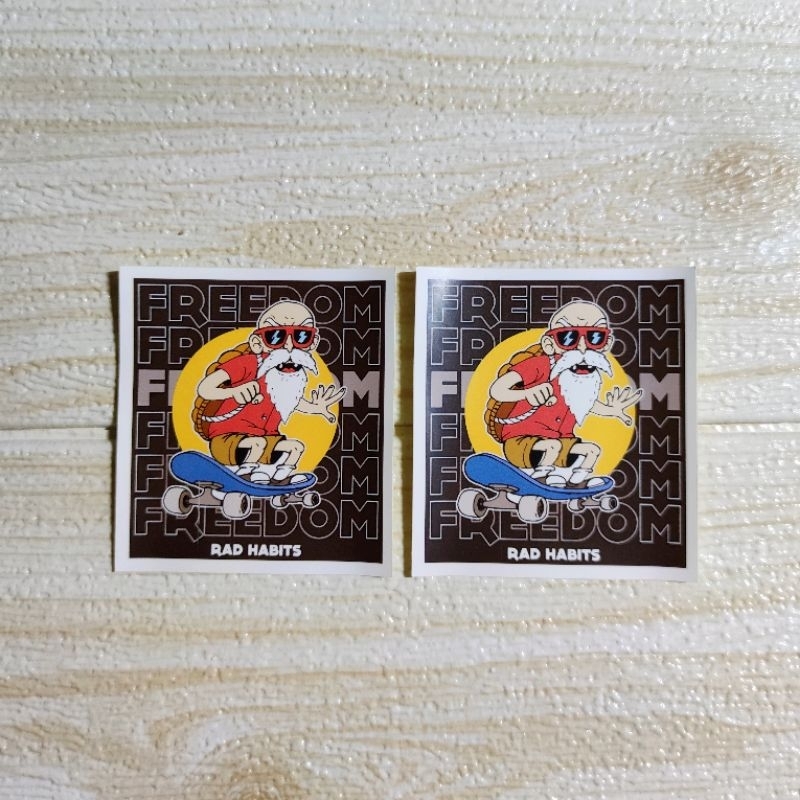 Jual Sticker Master Roshi Kakek Kura-kura Dragon Ball | Shopee Indonesia