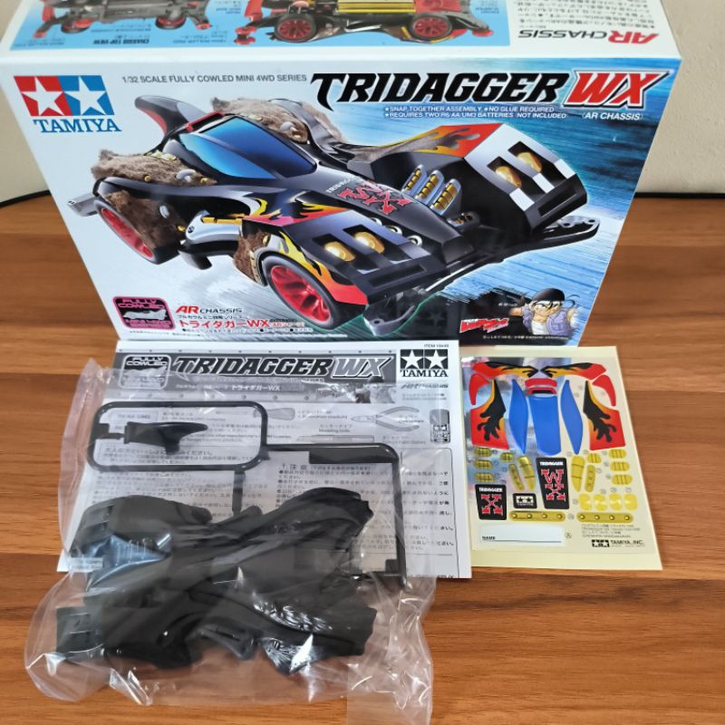 Jual Tamiya 19449 Body Tridagger WX Original + Decal + Box | Shopee ...