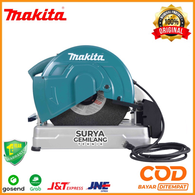 Jual Mesin Potong Besi Portable Cut Off Machine 14" Makita LW1400 LW ...