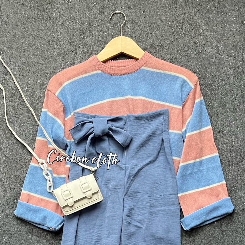 Jual Cirebon Cloth - One Set Sweater Kawai Pastel | One Set Rajut ...