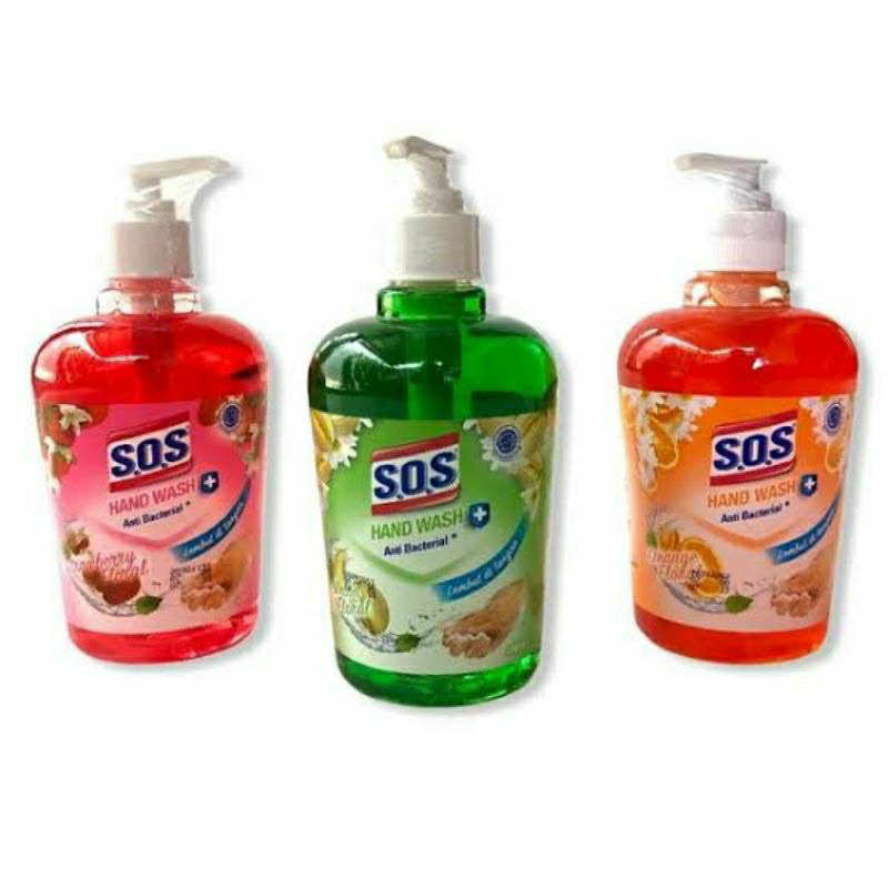 Jual SOS hand soap sabun cuci tangan 400ml (dikirim random) | Shopee ...