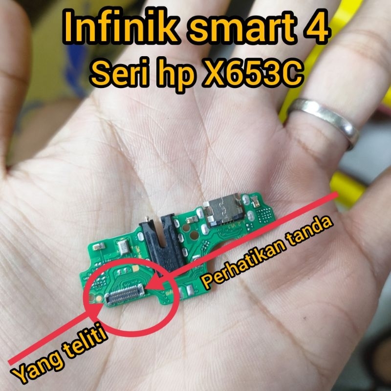 Jual konektor cas papan konektor cas mic infinik smart 4 X653C | Shopee Indonesia