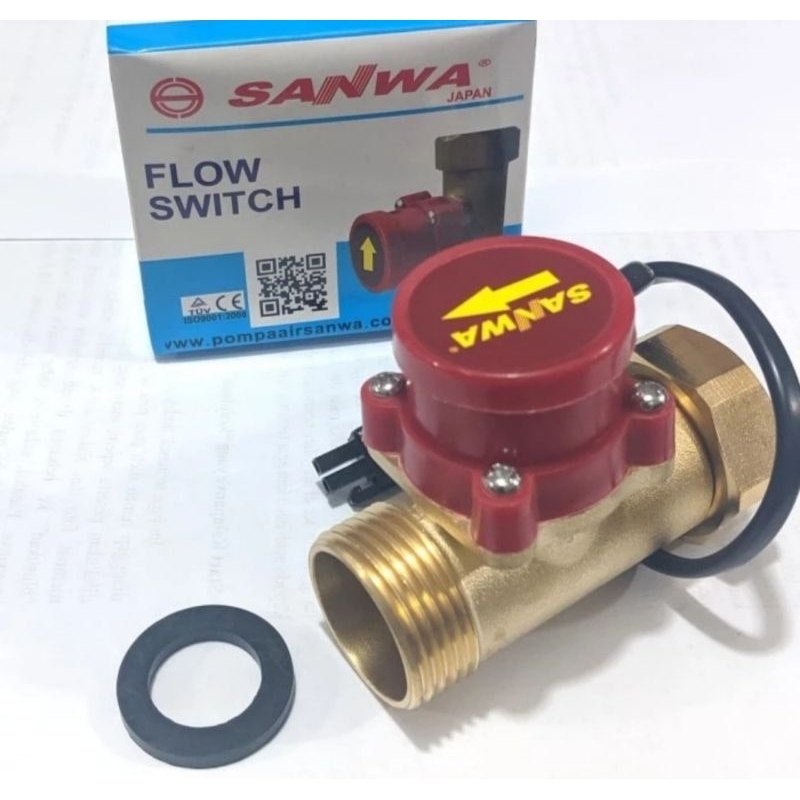 Jual Flow Switch Sanwa 1" x 1/2"-3/4" Pompa Booster | Shopee Indonesia