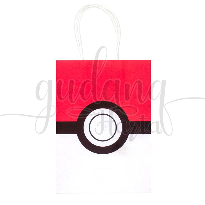 Jual Paper Bag Pokemon Tas Kado Motif Kartun Jepang Monster Listrik ...