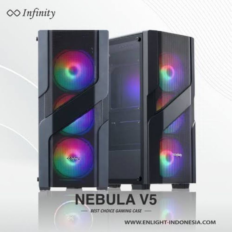 Jual CASING GAMING INFINITY NEBULA V5 - GAMING CASE INFINITY NEBULA V5 ...