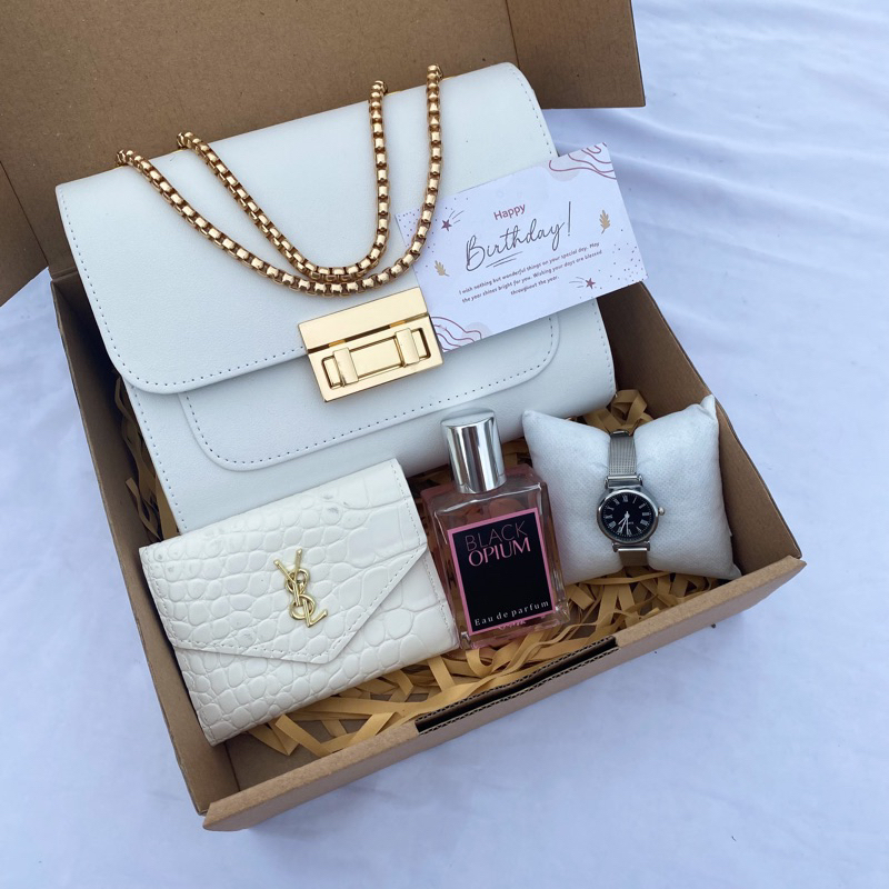 Jual [A6462]HAMPERS GIFT BOX TAS SALEMPANG CLARA/KADO PACAR/KADO BESTIE ...
