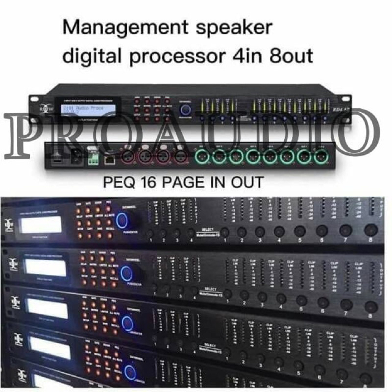 Jual MANAGEMENT SPEAKER RDW DLMS RWD 4.8 DLMS4.8 4 IN 8 OUT ORIGINAL ...