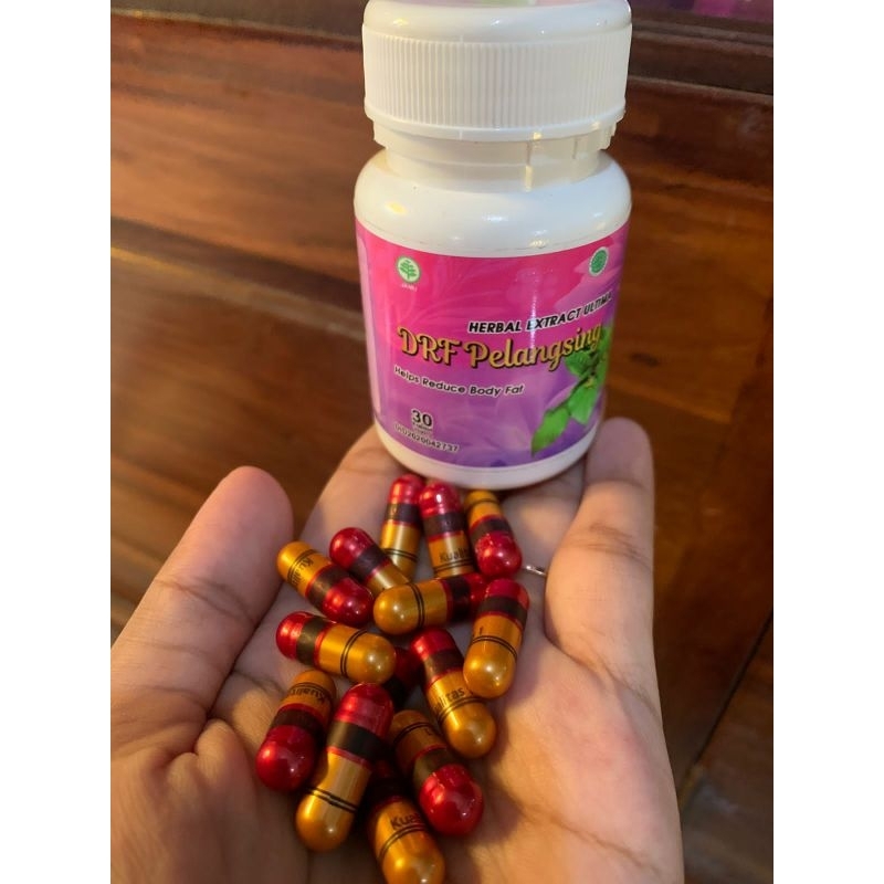 Jual DRF Pelangsing ultima 30capsul/Bpom/diet herbal | Shopee Indonesia
