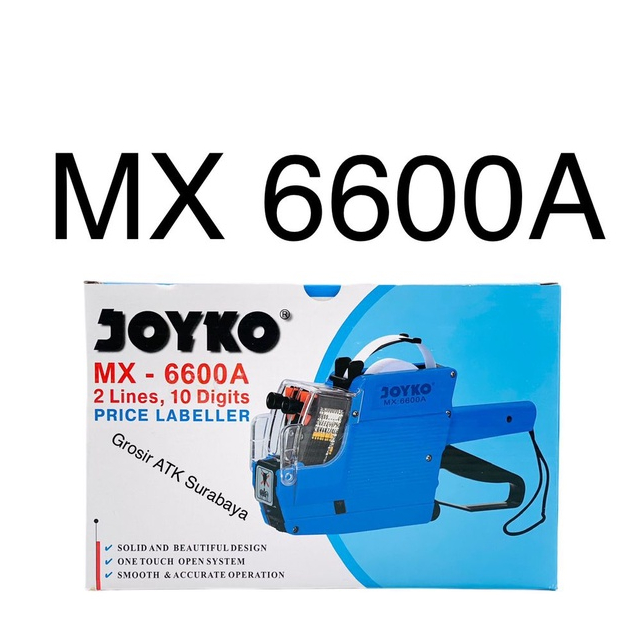 Jual ALAT LABEL HARGA JOYKO MX-6600A ALPHABET / Labeller Joyko 2 Baris ...