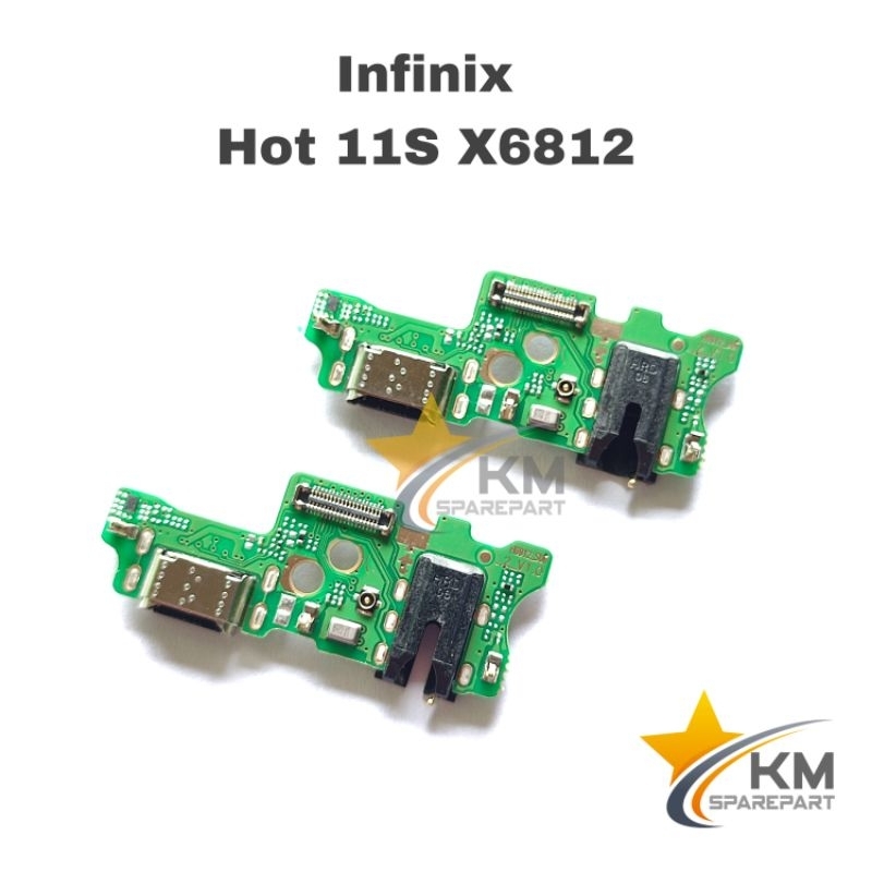 Jual Konektor Charger Infinix Hot 11S X6812 X6812B Pcb Board Usb Papan Cas Cas Mic | Shopee ...