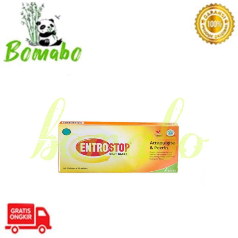 Jual ENTROSTOP Obat diare isi 2 blister x 10 tablet | Shopee Indonesia