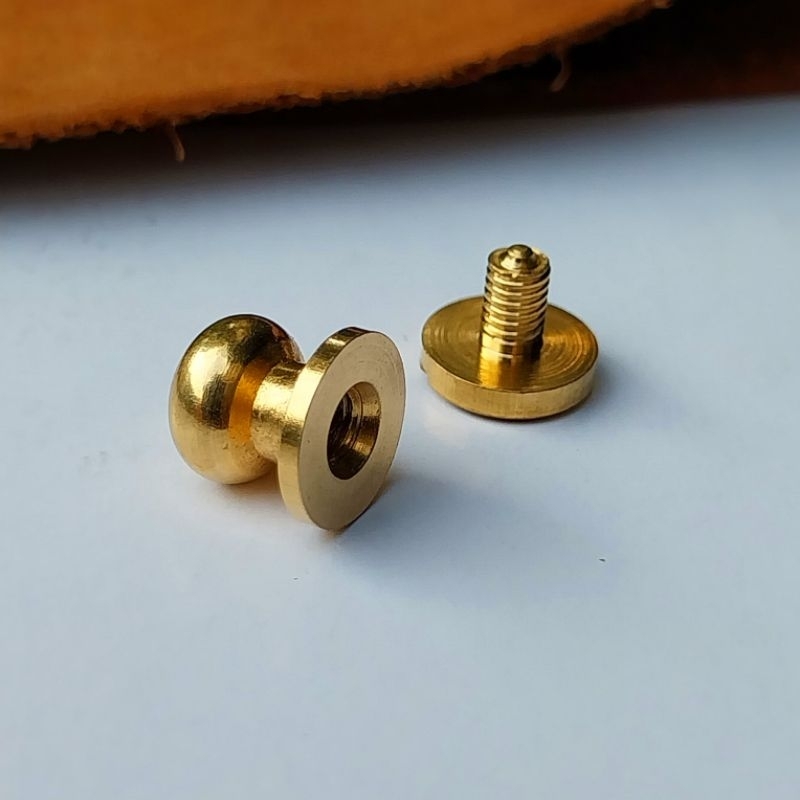 Jual Kancing Baut Kuningan Berkualitas Tinggi Untuk Kerajinan Kulit ...