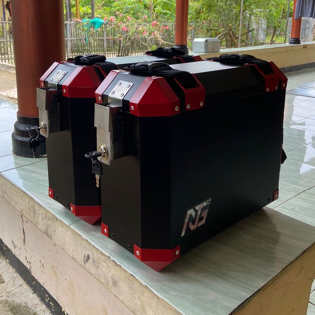 Jual Side box motor touring ukuran 24 liter varian warna. | Shopee ...