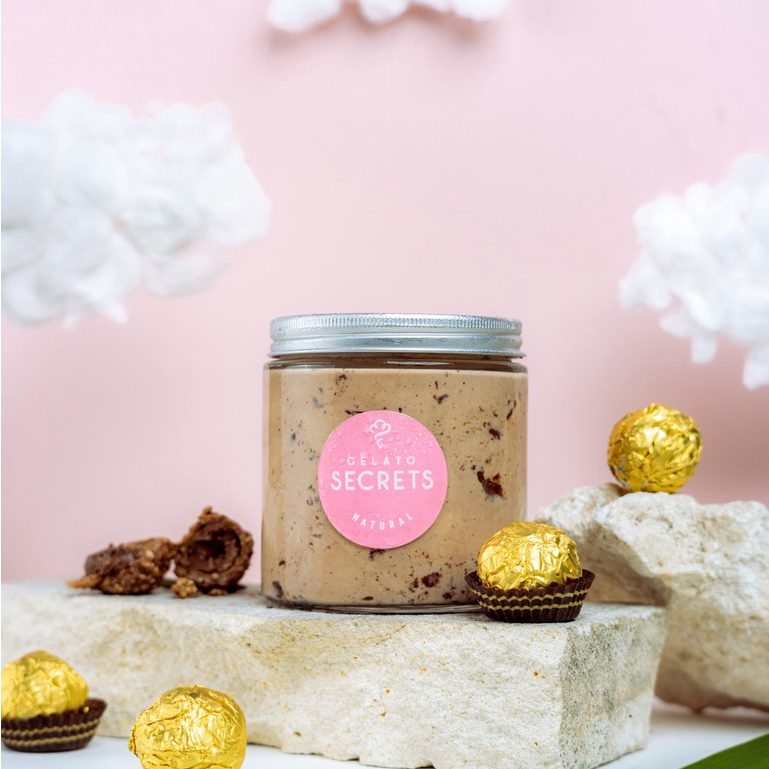 Jual Gelato Secrets - Ferrero Rocher (Chocolate Hazelnut) Party Pack ...