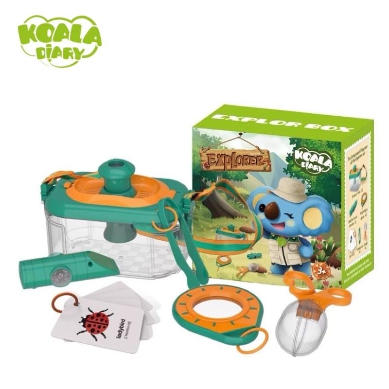 Jual Koala Diary Basic Explorer Set mainan anak Mini Aquarium Anak ...