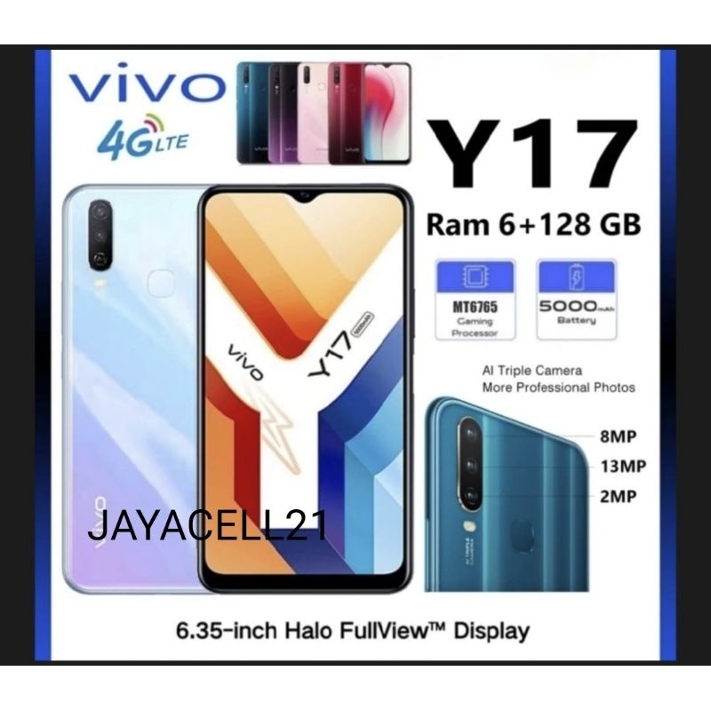 Jual PROMO VIVO Y17 RAM 6/128GB GARANSI 2 TAHUN | Shopee Indonesia