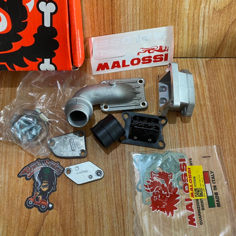 Jual direct intake membran malossi vespa smallframe pts special et3 ...