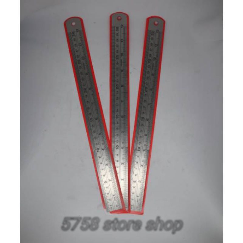 Jual PENGGARIS BESI 30 CM BAHAN BESI TEBAL | Shopee Indonesia