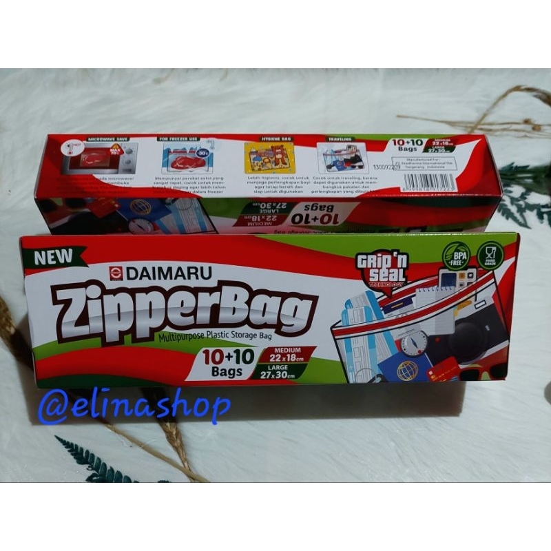 Jual zipperbag DAIMARU MIX /PLASTIK ZIPPER | Shopee Indonesia