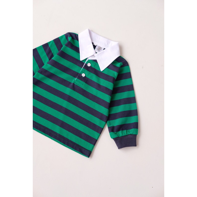 Jual Littlegaw Rugby Stripe Shirt Baju Rugby Anak Salur Cewek Cowok 1-8 ...