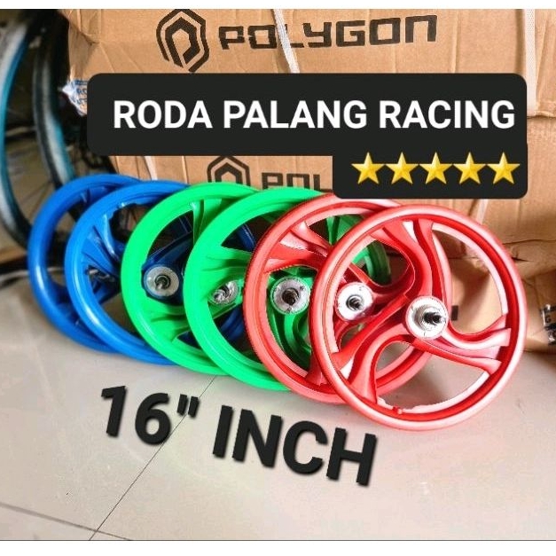 Jual RODA 16 INCH VELG RACING 16 INCH SEPEDA 16INCH VELG PALANG UKURAN ...