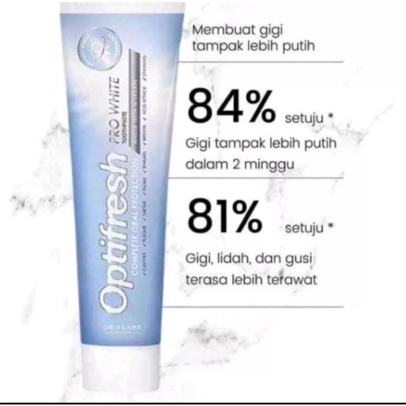 Jual Pasta gigi optifres pro white/perontok karang gigi | Shopee Indonesia