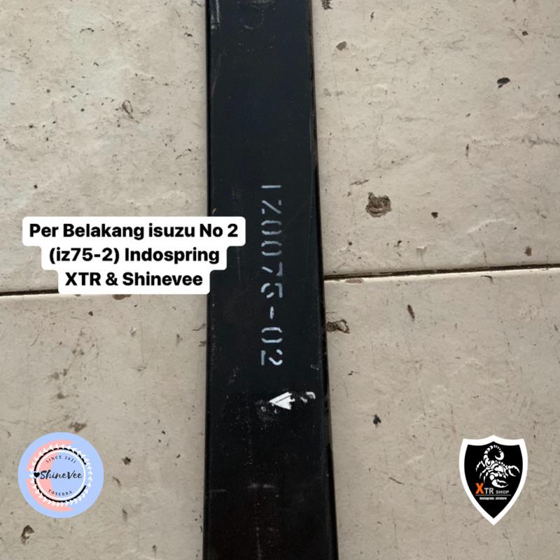 Jual pir belakang isuzu elf NKR Iz75-2 per daun iz75 no 2 indospring ...