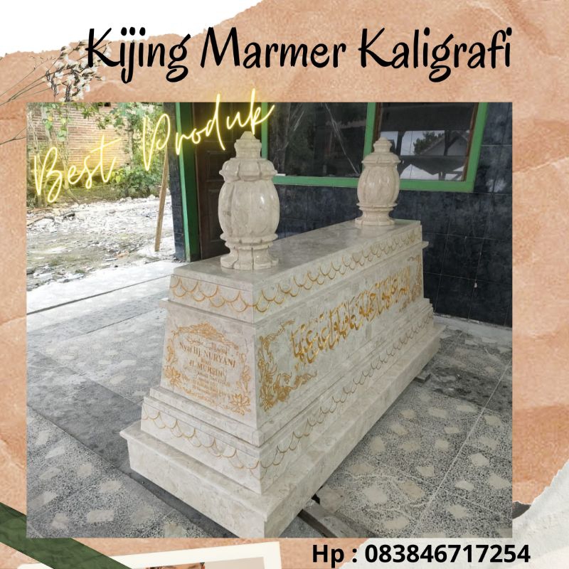 Jual Kijing Marmer Model Keraton Batu Nisan Marmer Kijing Marmer ...