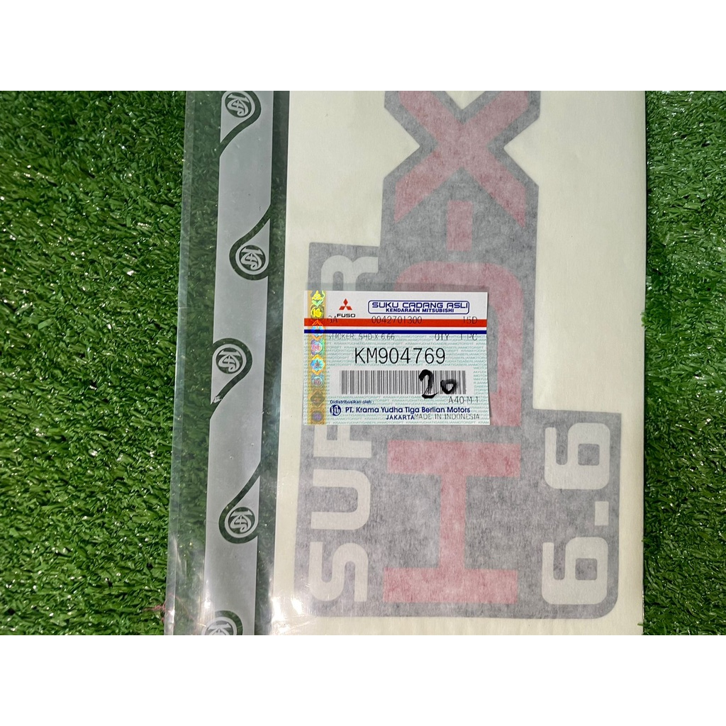 Jual STIKER TULISAN SUPER HD-X 6.6 ADA 6.6 NYA ORIGINAL 100% KTB ...