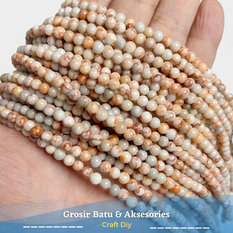 Jual Manik-manik Batu Alam Mawar Kuarsa Amethyst Agate Tiger Eye Beads ...
