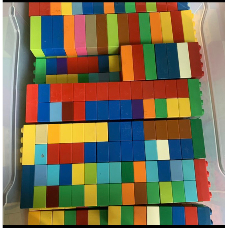 Jual Lego duplo original asli curah second bekas 100 gram preloved ...