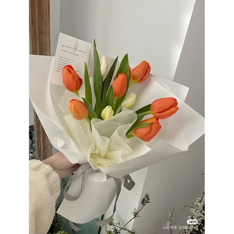 Jual (Kode Toolyp) Buket bunga tulip | bouquet tulip | bouquet bunga ...