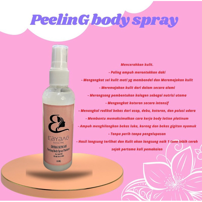 Jual Peeling Body Spray Shopee Indonesia