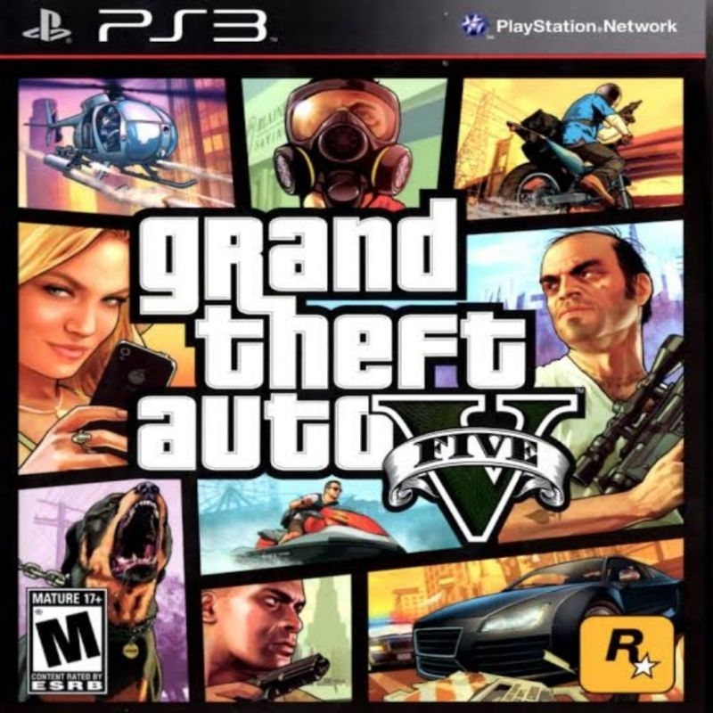Jual Bluray disc Game ps3 cfw/hen GTA 5 +DLC | Shopee Indonesia