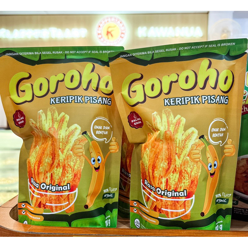 Jual KERIPIK PISANG GOROHO 110gr KHAS MANADO (snack cemilan halal ...