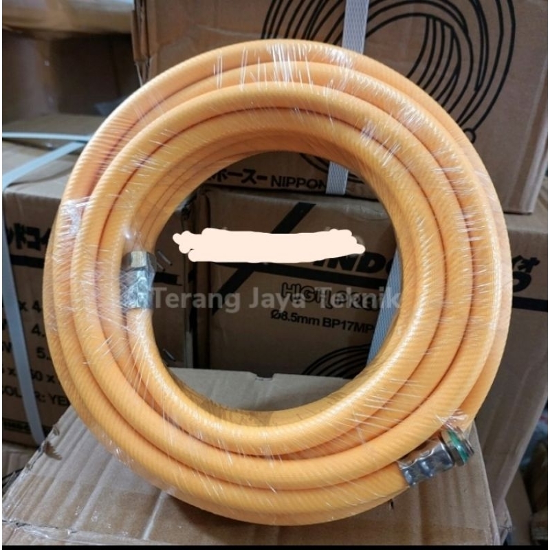 Jual Selang Kompresor Selang Angin High Pressure Hose 3 Ply 10M ...